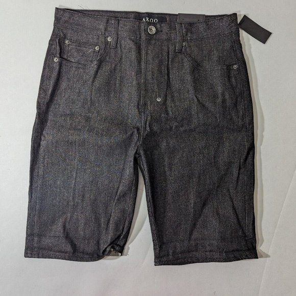 Akoo | Shorts | New Mens Akoo Denim Shorts Destroyed Kenya Cotton Blend ...